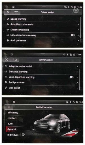 Zils Audi A6 2023 Kauņa, ar dzinēja tilpumu 2.97 L un nobraukumu 104 tūkst. km par 36500 €, foto 12 vietnē AUTOMOTO.COM.LV