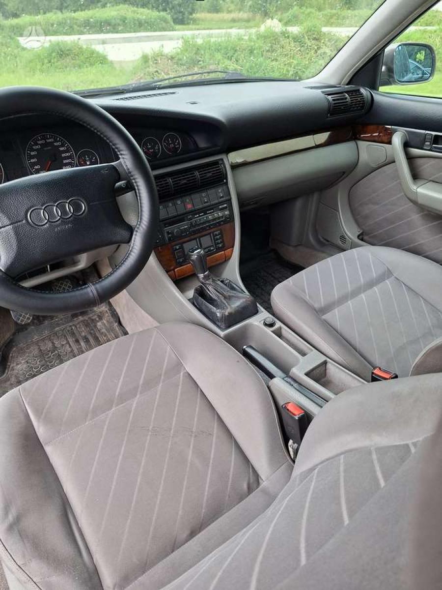 Brown Audi A6 1996 in Gargzdai, with an engine capacity of 2.46 L and mileage of 513 thousand km for 550 €, photo 8 on AUTOMOTO.COM.LV