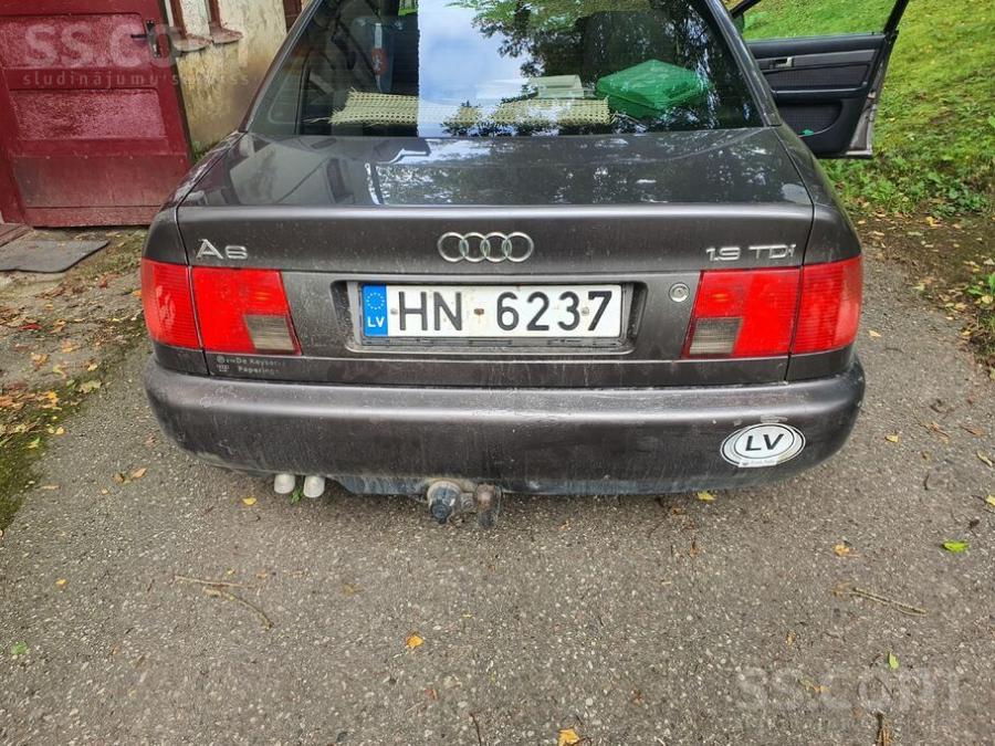Brūns Audi A6 1996 Rīga, ar dzinēja tilpumu 1.90 L un nobraukumu 457 tūkst. km par 1200 €, foto 1 vietnē AUTOMOTO.COM.LV