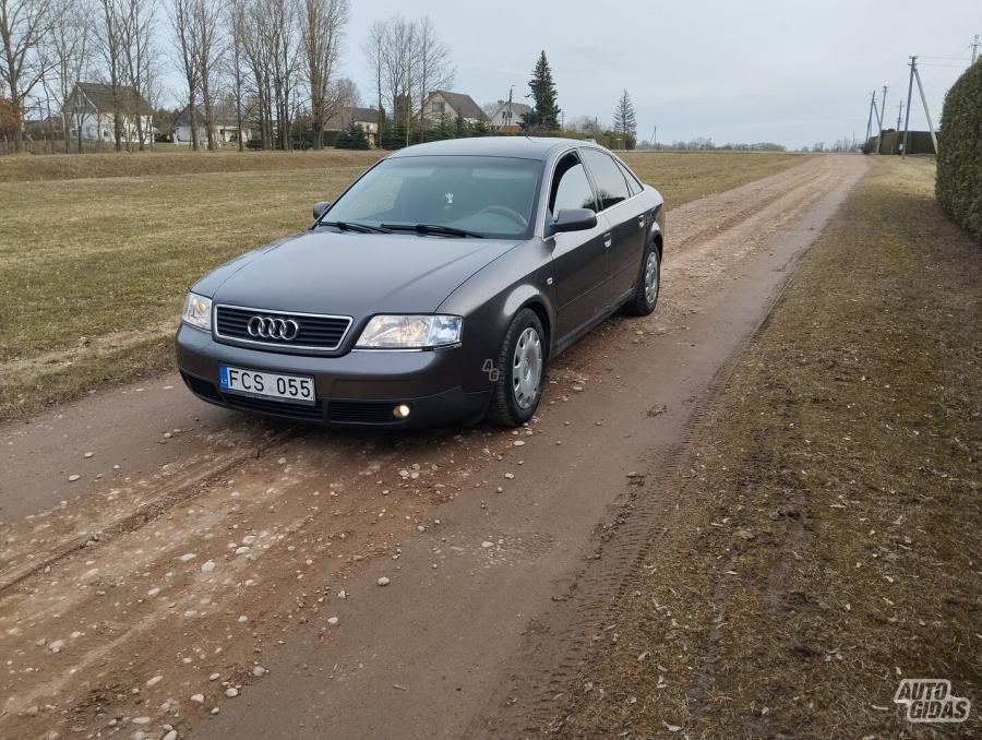 Brown Audi A6 1999 in Jurbarkas, with an engine capacity of 2.50 L and mileage of 394 thousand km for 600 €, photo 1 on AUTOMOTO.COM.LV