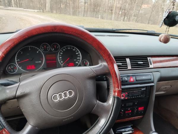 Brūns Audi A6 1999 Jurbarkas, ar dzinēja tilpumu 2.50 L un nobraukumu 394 tūkst. km par 600 €, foto 9 vietnē AUTOMOTO.COM.LV