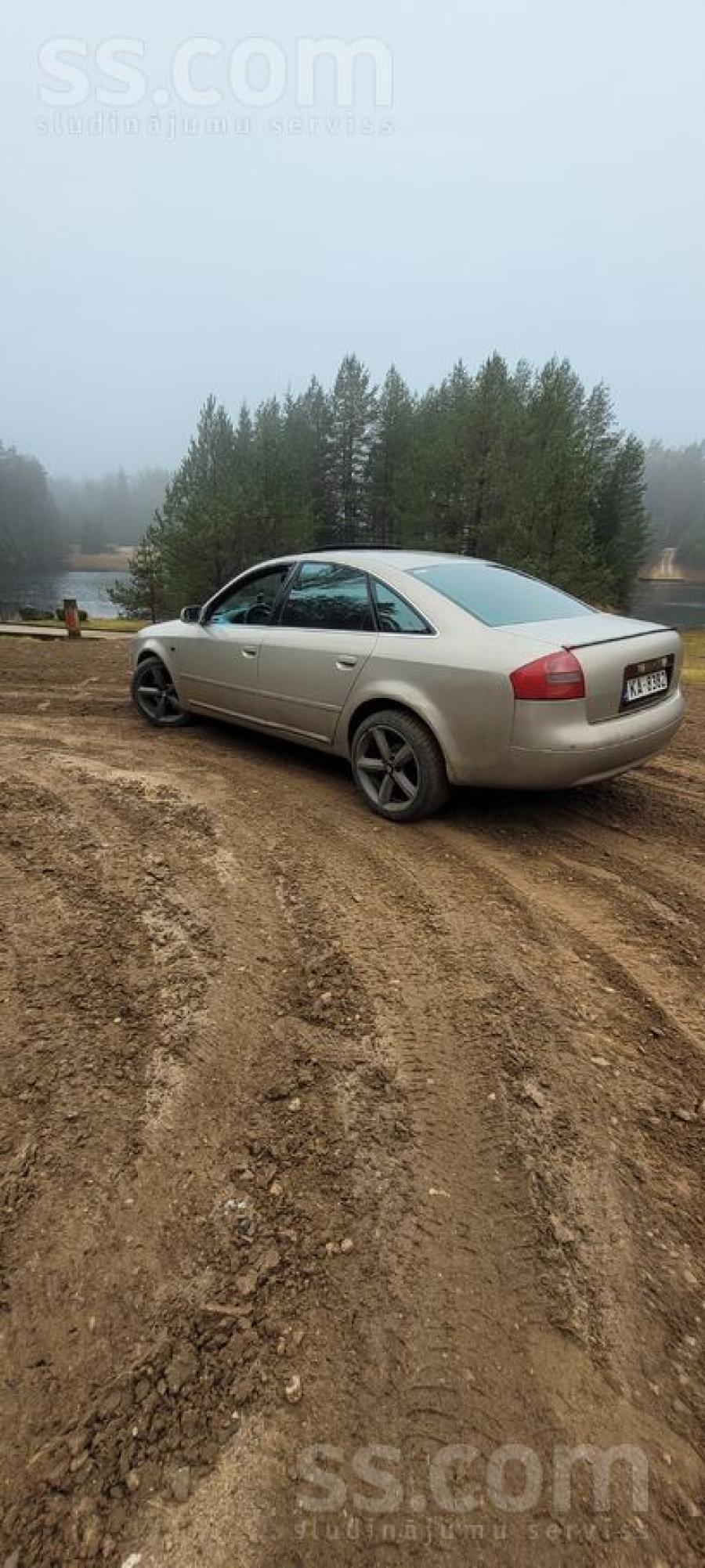 Brown Audi A6 2000 in Valmiera, with an engine capacity of 2.70 L and mileage of 0 thousand km for 1700 €, photo 5 on AUTOMOTO.COM.LV