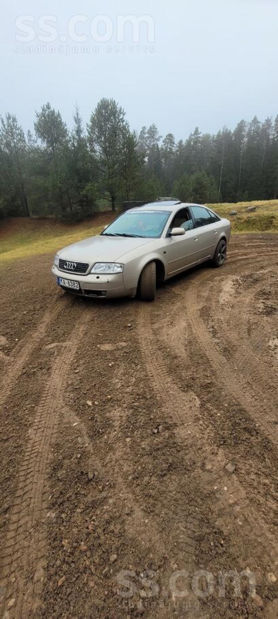 Brown Audi A6 2000 in Valmiera, with an engine capacity of 2.70 L and mileage of 0 thousand km for 1700 €, photo 6 on AUTOMOTO.COM.LV