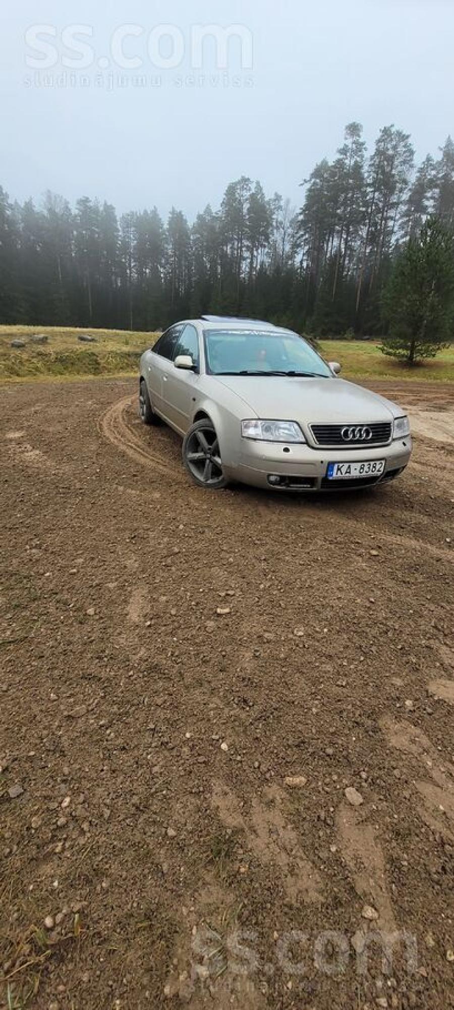 Brown Audi A6 2000 in Valmiera, with an engine capacity of 2.70 L and mileage of 0 thousand km for 1700 €, photo 7 on AUTOMOTO.COM.LV