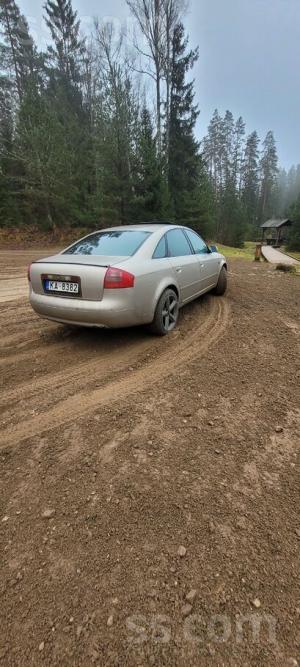 Brown Audi A6 2000 in Valmiera, with an engine capacity of 2.70 L and mileage of 0 thousand km for 1700 €, photo 8 on AUTOMOTO.COM.LV