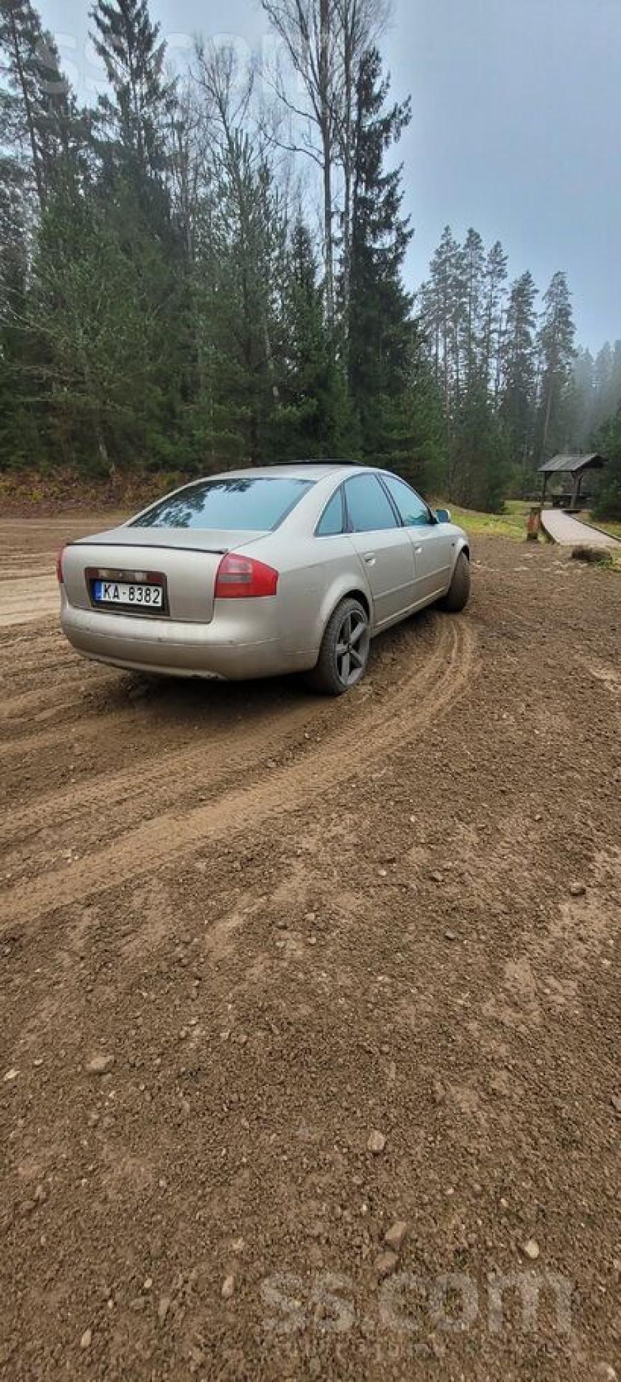 Brown Audi A6 2000 in Valmiera, with an engine capacity of 2.70 L and mileage of 0 thousand km for 1700 €, photo 8 on AUTOMOTO.COM.LV