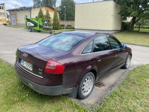 Brown Audi A6 2000 in Daugavpils, with an engine capacity of 2.40 L and mileage of 371 thousand km for 2200 €, photo 6 on AUTOMOTO.COM.LV