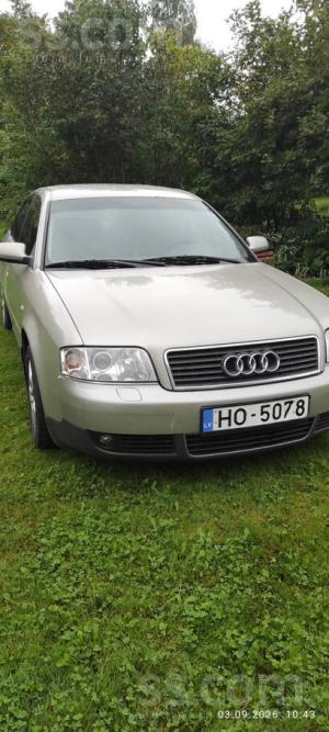 Brown Audi A6 2002 in Rezekne, with an engine capacity of 2.50 L and mileage of 400 thousand km for 1300 €, photo  on AUTOMOTO.COM.LV