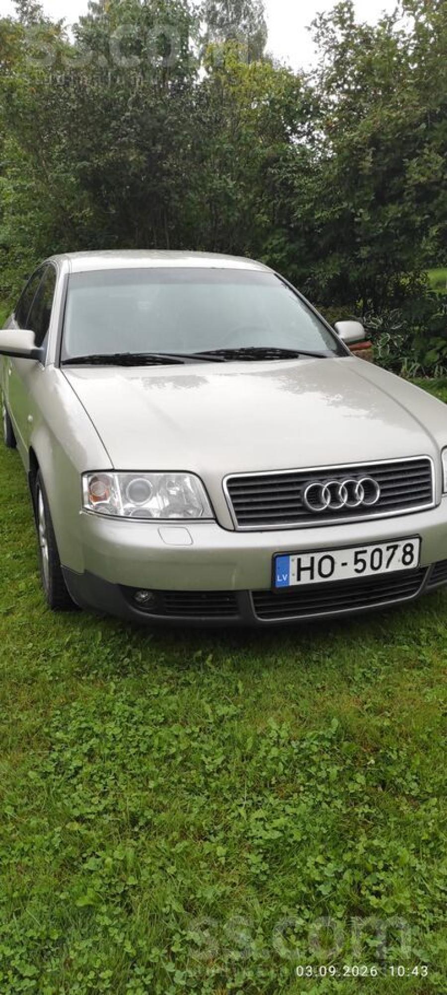 Brown Audi A6 2002 in Rezekne, with an engine capacity of 2.50 L and mileage of 400 thousand km for 1300 €, photo 1 on AUTOMOTO.COM.LV