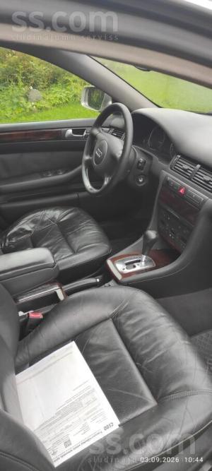 Brown Audi A6 2002 in Rezekne, with an engine capacity of 2.50 L and mileage of 400 thousand km for 1300 €, photo 5 on AUTOMOTO.COM.LV