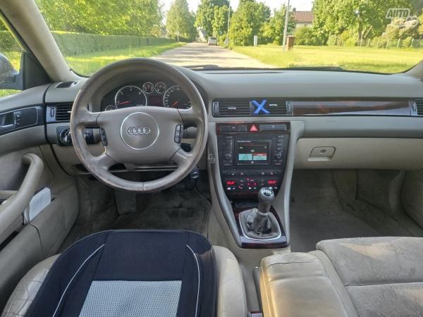 Brown Audi A6 2003 in Jonava, with an engine capacity of 2.50 L and mileage of 361 thousand km for 1350 €, photo 9 on AUTOMOTO.COM.LV