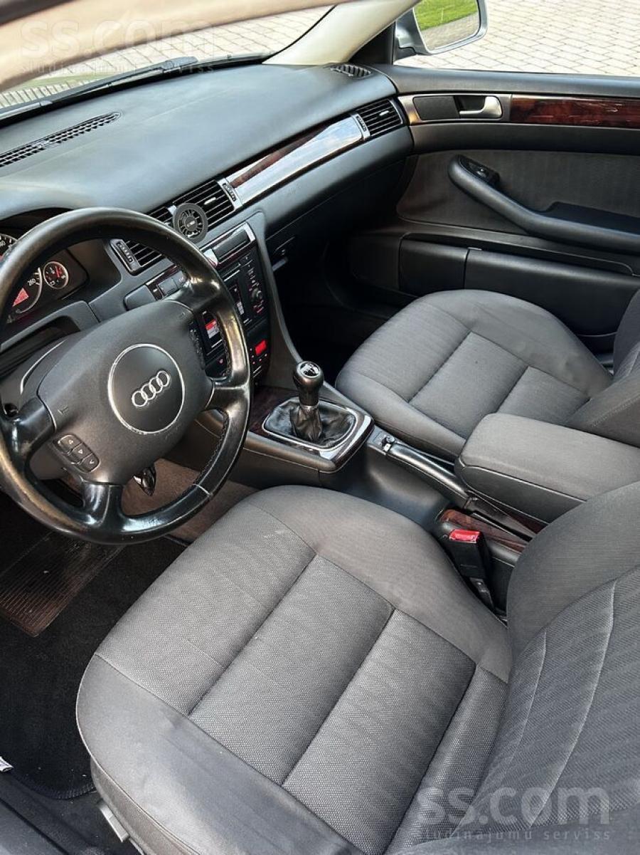 Brown Audi A6 2003 in Ventspils, with an engine capacity of 1.90 L and mileage of 332 thousand km for 2750 €, photo 8 on AUTOMOTO.COM.LV