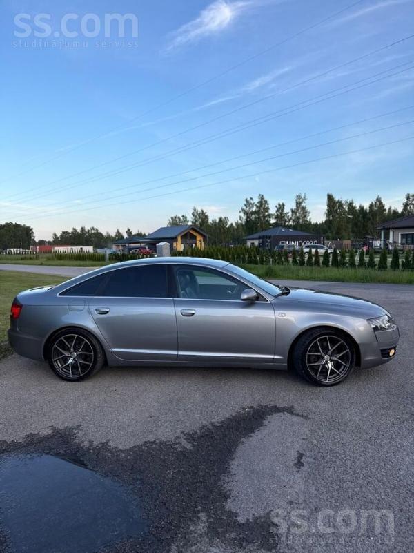Brown Audi A6 2004 in Riga, with an engine capacity of 3.00 L and mileage of 327 thousand km for 3100 €, photo 5 on AUTOMOTO.COM.LV