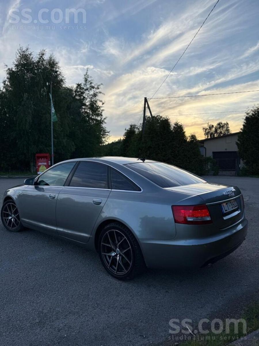 Brown Audi A6 2004 in Riga, with an engine capacity of 3.00 L and mileage of 327 thousand km for 3100 €, photo 8 on AUTOMOTO.COM.LV