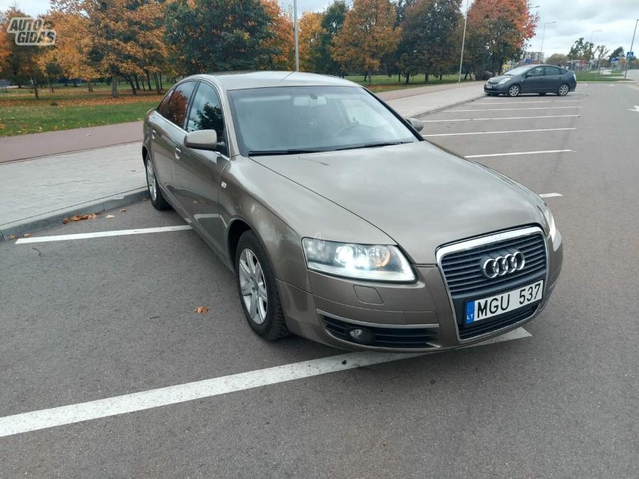 Brūns Audi A6 2006 Ukmergė, ar dzinēja tilpumu 2.40 L un nobraukumu 298 tūkst. km par 2000 €, foto 4 vietnē AUTOMOTO.COM.LV