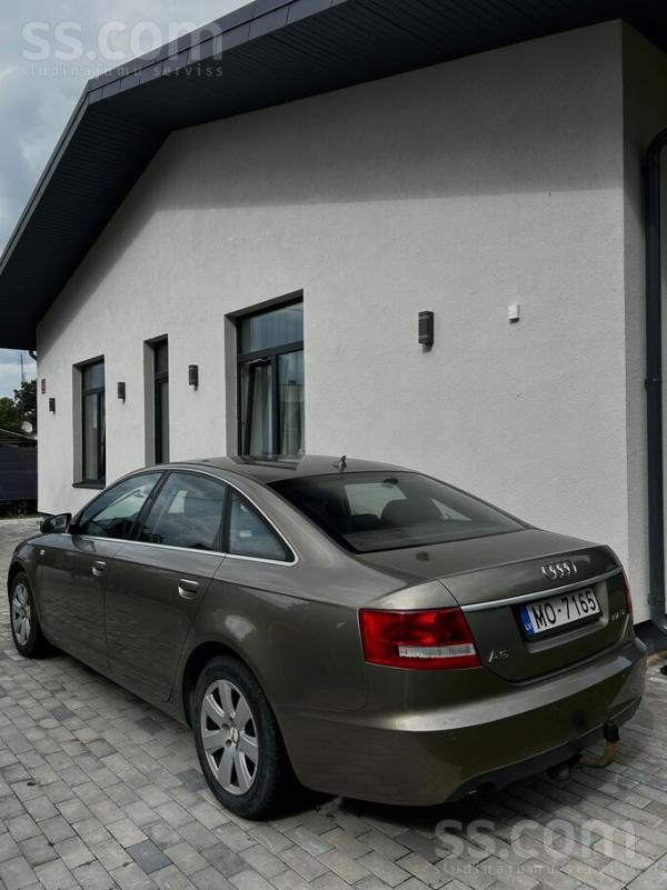 Brown Audi A6 2007 in Jelgava, with an engine capacity of 2.70 L and mileage of 309 thousand km for 2500 €, photo 2 on AUTOMOTO.COM.LV