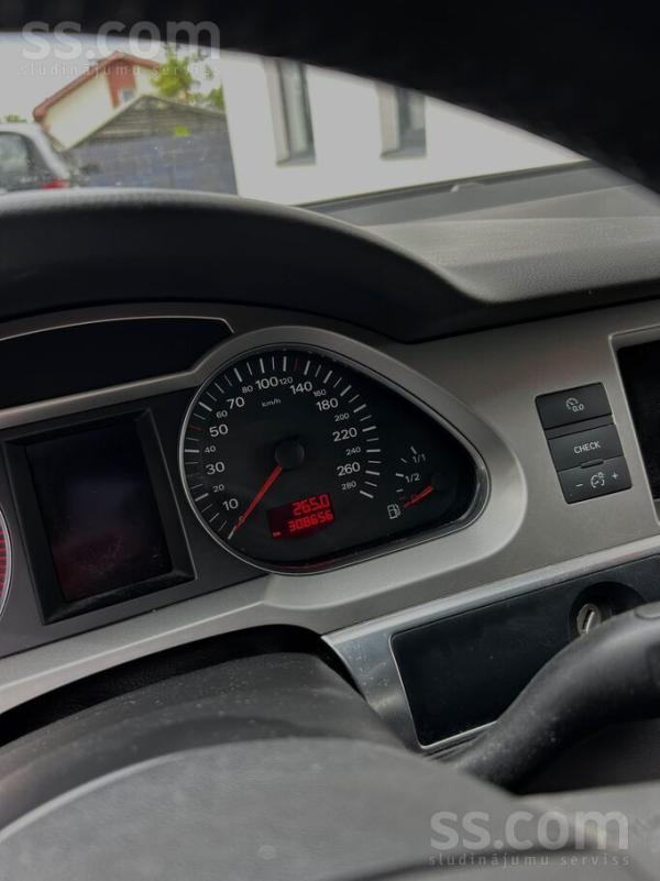 Brown Audi A6 2007 in Jelgava, with an engine capacity of 2.70 L and mileage of 309 thousand km for 2500 €, photo 5 on AUTOMOTO.COM.LV