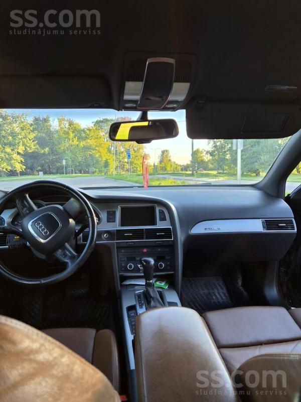 Audi A6 2007 Rīga vietnē Brūns Audi A6 2007 Rīga, ar dzinēja tilpumu 3.00 L un nobraukumu 317 tūkst. km par 5150 €, foto 8 vietnē AUTOMOTO.COM.LV