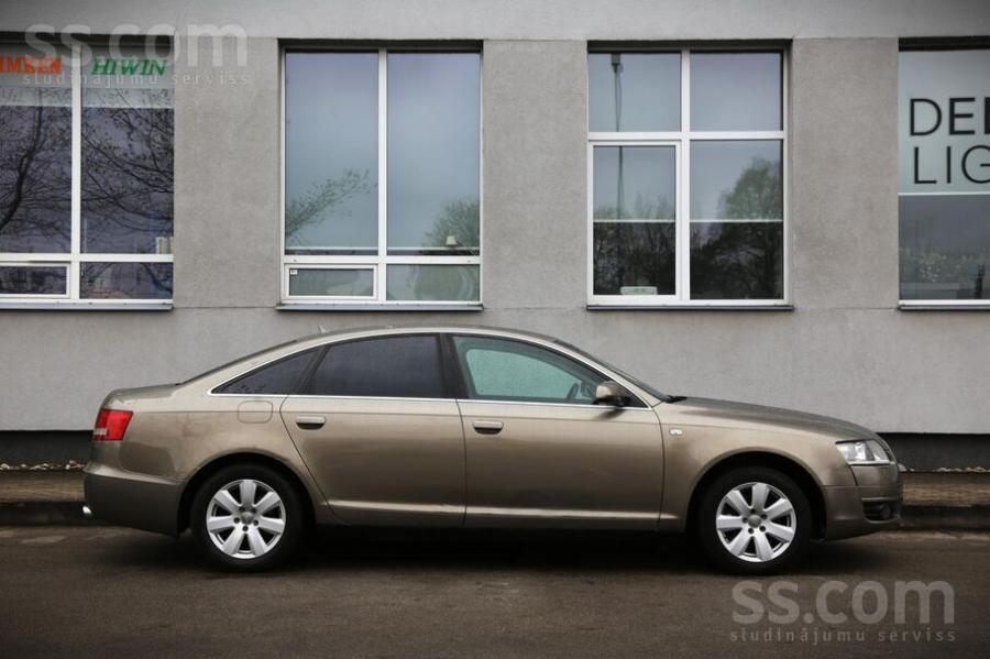 Brown Audi A6 2008 in Riga, with an engine capacity of 2.80 L and mileage of 325 thousand km for 2495 €, photo 4 on AUTOMOTO.COM.LV