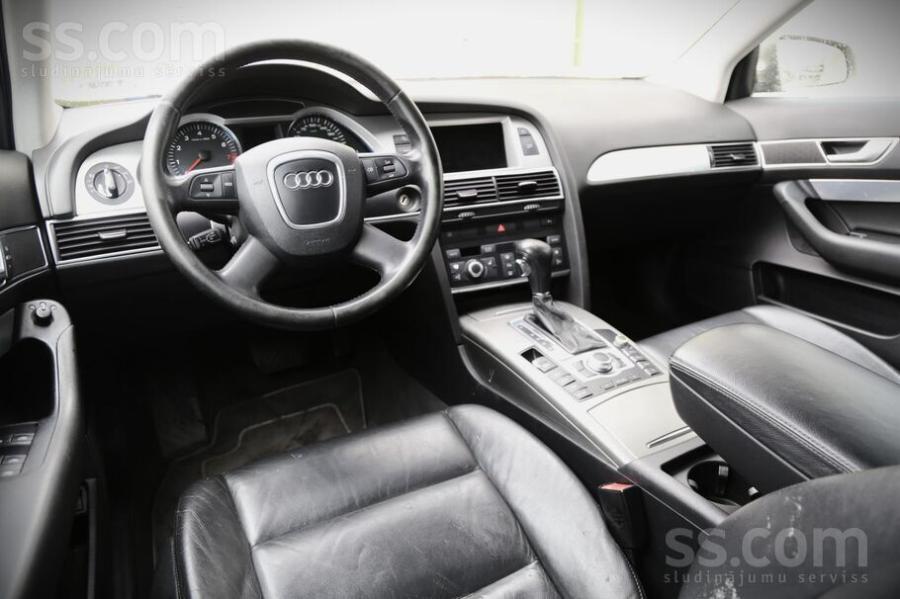 Brown Audi A6 2008 in Riga, with an engine capacity of 2.80 L and mileage of 325 thousand km for 2495 €, photo 8 on AUTOMOTO.COM.LV