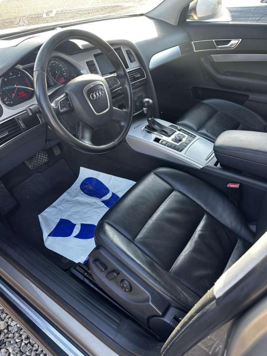 Brown Audi A6 2009 in Taurage, with an engine capacity of 2.70 L and mileage of 298 thousand km for 4350 €, photo 8 on AUTOMOTO.COM.LV