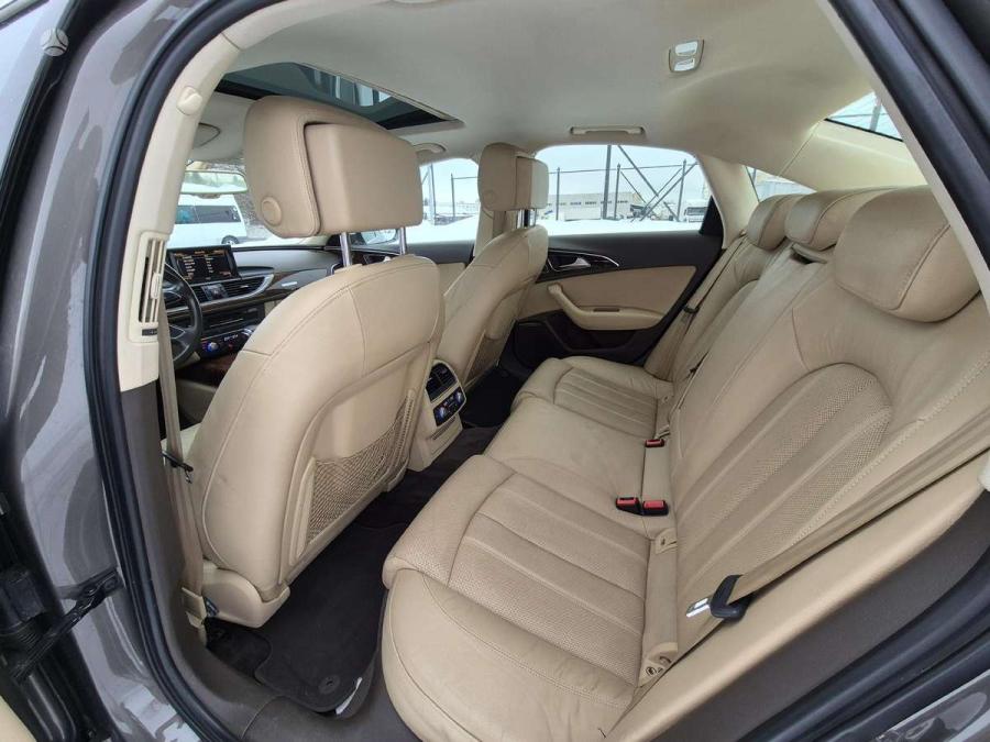 Brown Audi A6 2011 in Kaunas, with an engine capacity of 2.97 L and mileage of 280 thousand km for 8900 €, photo 13 on AUTOMOTO.COM.LV