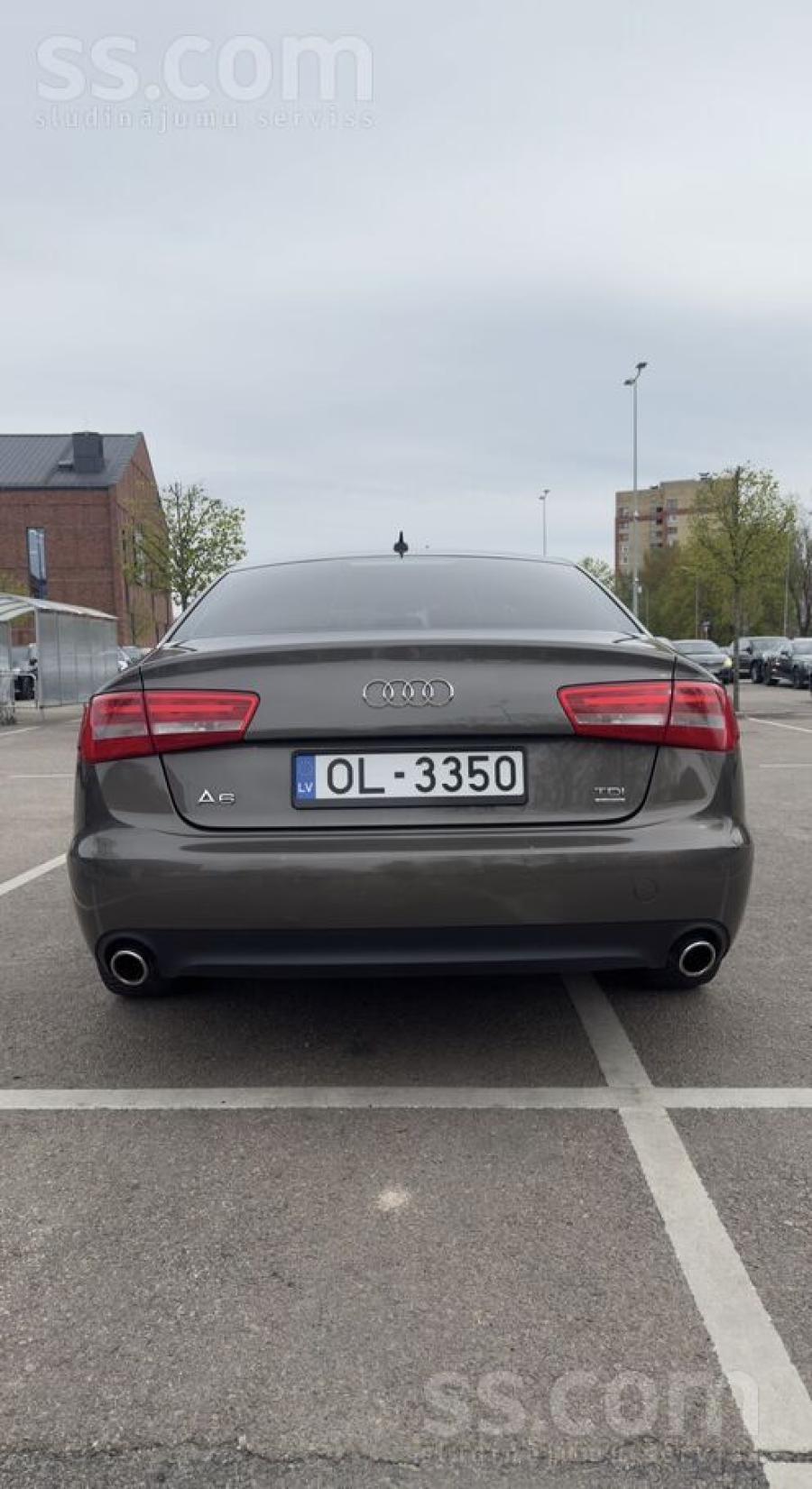 Brown Audi A6 2011 in Riga, with an engine capacity of 3.00 L and mileage of 228 thousand km for 10700 €, photo 5 on AUTOMOTO.COM.LV