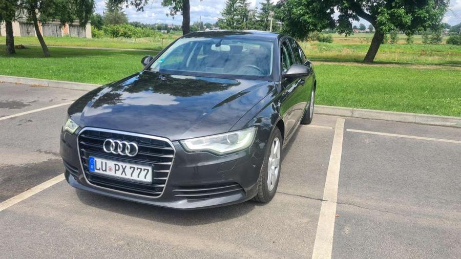 Brown Audi A6 2011 in Vilnius, with an engine capacity of 2.97 L and mileage of 285 thousand km for 8800 €, photo 1 on AUTOMOTO.COM.LV