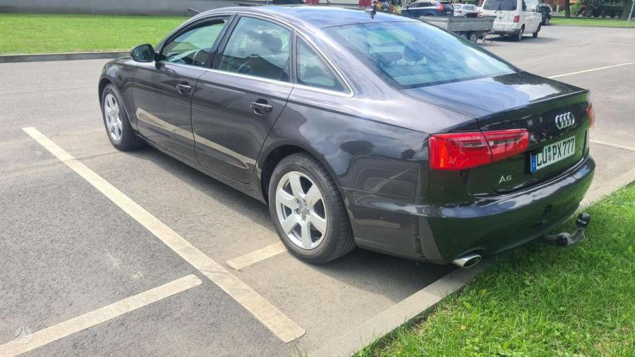 Brown Audi A6 2011 in Vilnius, with an engine capacity of 2.97 L and mileage of 285 thousand km for 8800 €, photo 4 on AUTOMOTO.COM.LV
