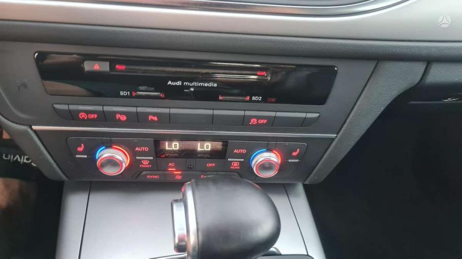 Brown Audi A6 2011 in Vilnius, with an engine capacity of 2.97 L and mileage of 285 thousand km for 8800 €, photo 23 on AUTOMOTO.COM.LV