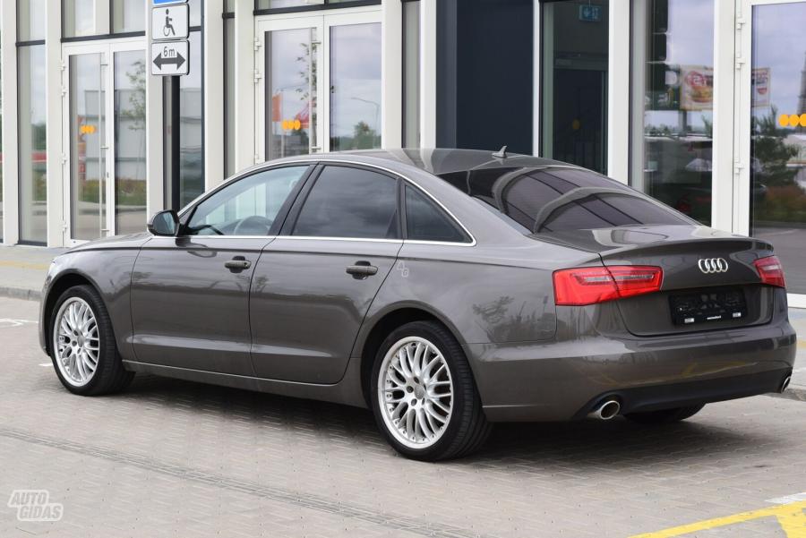 Brown Audi A6 2011 in Vilnius, with an engine capacity of 3.00 L and mileage of 302 thousand km for 9900 €, photo 7 on AUTOMOTO.COM.LV