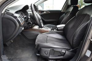 Brown Audi A6 2011 in Vilnius, with an engine capacity of 3.00 L and mileage of 302 thousand km for 9900 €, photo 9 on AUTOMOTO.COM.LV
