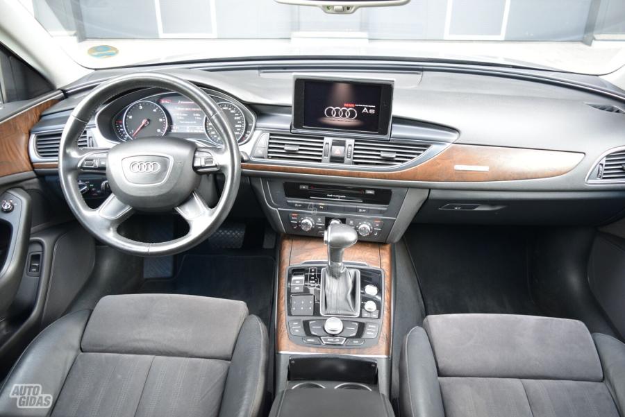 Brown Audi A6 2011 in Vilnius, with an engine capacity of 3.00 L and mileage of 302 thousand km for 9900 €, photo 12 on AUTOMOTO.COM.LV