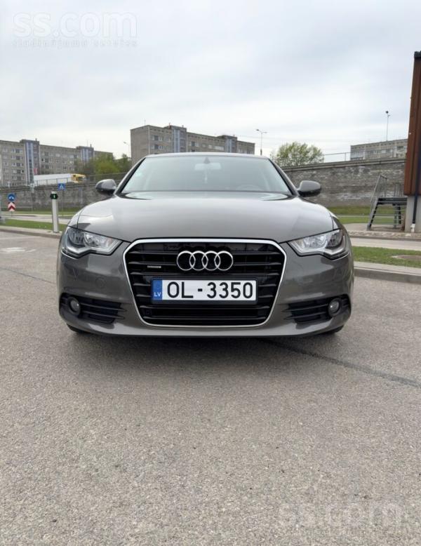 Brown Audi A6 2011 in Riga, with an engine capacity of 3.00 L and mileage of 240 thousand km for 10500 €, photo 1 on AUTOMOTO.COM.LV