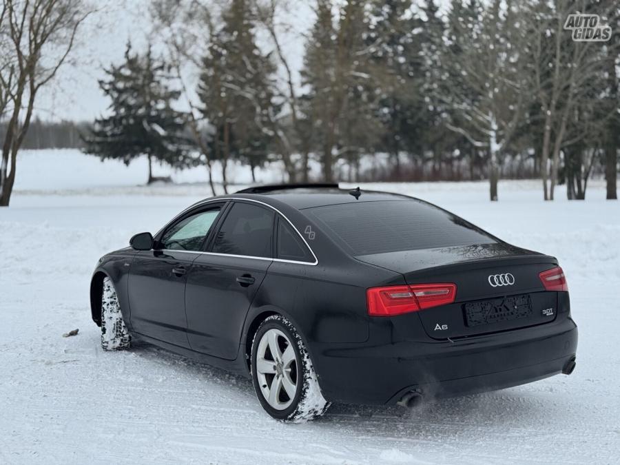Brown Audi A6 2012 in Vilnius, with an engine capacity of 3.00 L and mileage of 371 thousand km for 8000 €, photo 6 on AUTOMOTO.COM.LV