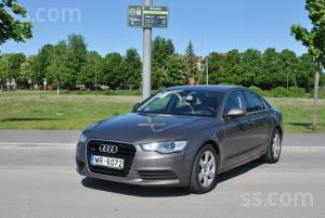 Brown Audi A6 2012 in Riga, with an engine capacity of 3.00 L and mileage of 243 thousand km for 10000 €, photo  on AUTOMOTO.COM.LV