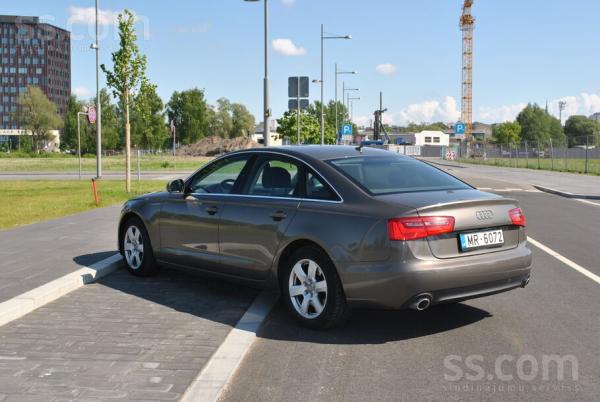 Brown Audi A6 2012 in Riga, with an engine capacity of 3.00 L and mileage of 243 thousand km for 10000 €, photo 2 on AUTOMOTO.COM.LV