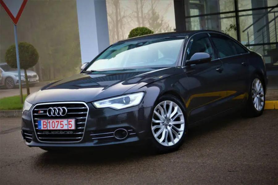 Brown Audi A6 2012 in Riga, with an engine capacity of 3.00 L and mileage of 0 thousand km for 9990 €, photo 4 on AUTOMOTO.COM.LV