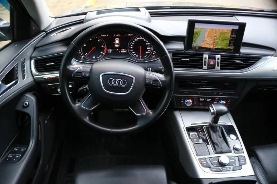 Brown Audi A6 2012 in Riga, with an engine capacity of 3.00 L and mileage of 0 thousand km for 9990 €, photo 12 on AUTOMOTO.COM.LV