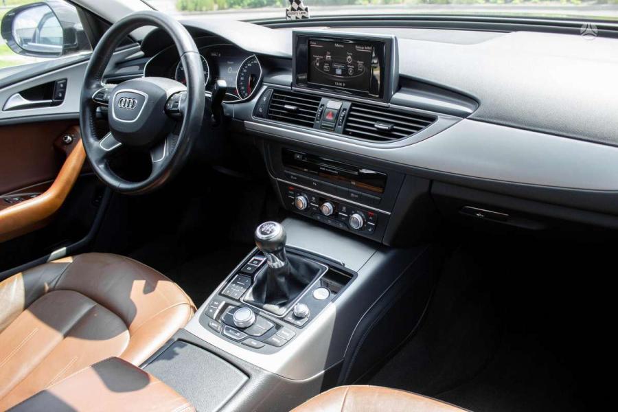 Brown Audi A6 2012 in Kaunas, with an engine capacity of 1.97 L and mileage of 256 thousand km for 9300 €, photo 10 on AUTOMOTO.COM.LV
