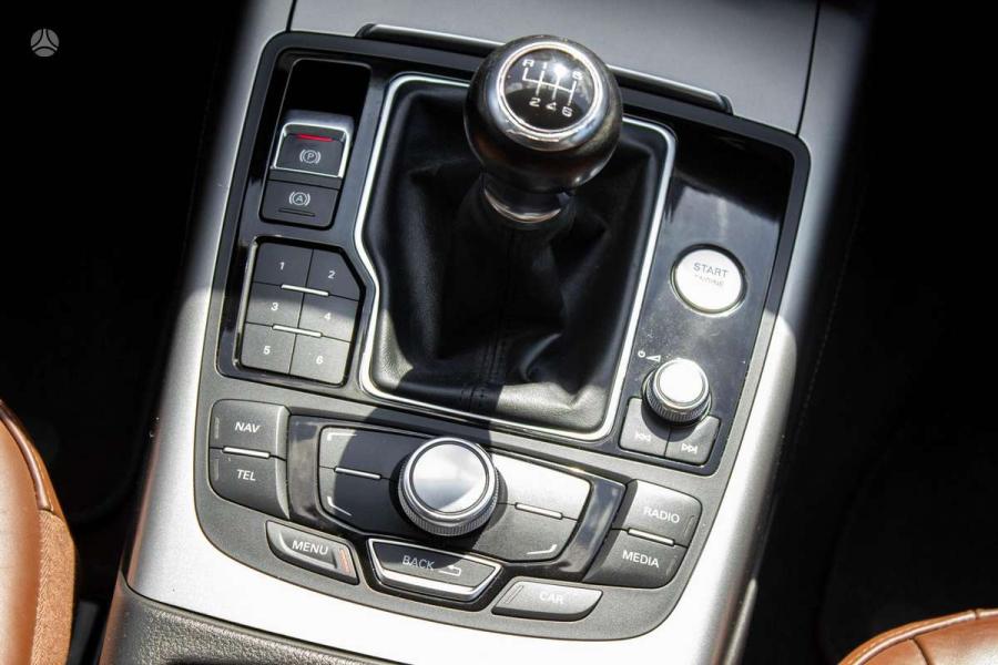 Brown Audi A6 2012 in Kaunas, with an engine capacity of 1.97 L and mileage of 256 thousand km for 9300 €, photo 17 on AUTOMOTO.COM.LV