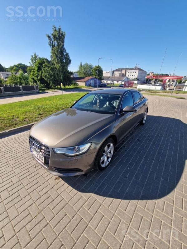 Brown Audi A6 2012 in Rezekne, with an engine capacity of 2.00 L and mileage of 398 thousand km for 7999 €, photo 3 on AUTOMOTO.COM.LV