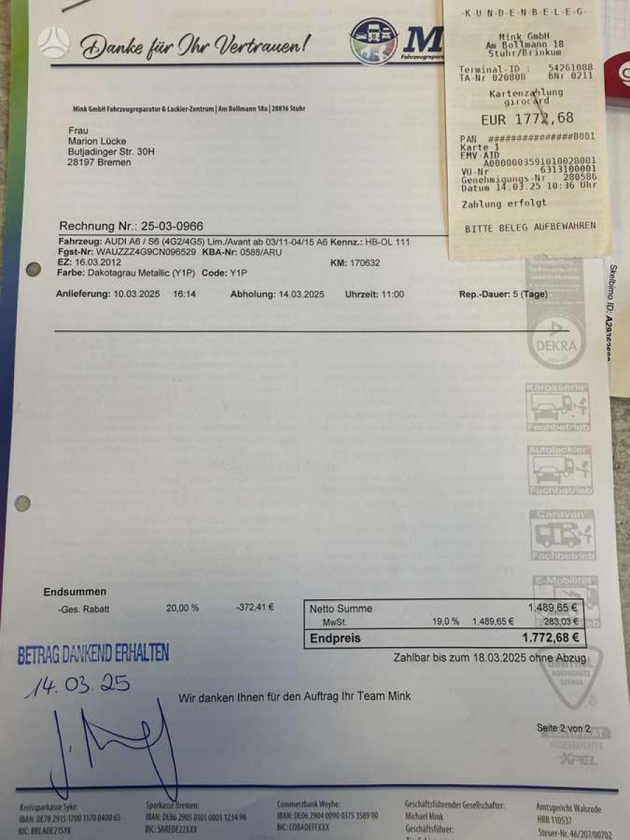 Brūns Audi A6 2012 Klaipėda, ar dzinēja tilpumu 1.98 L un nobraukumu 183 tūkst. km par 12500 €, foto 37 vietnē AUTOMOTO.COM.LV