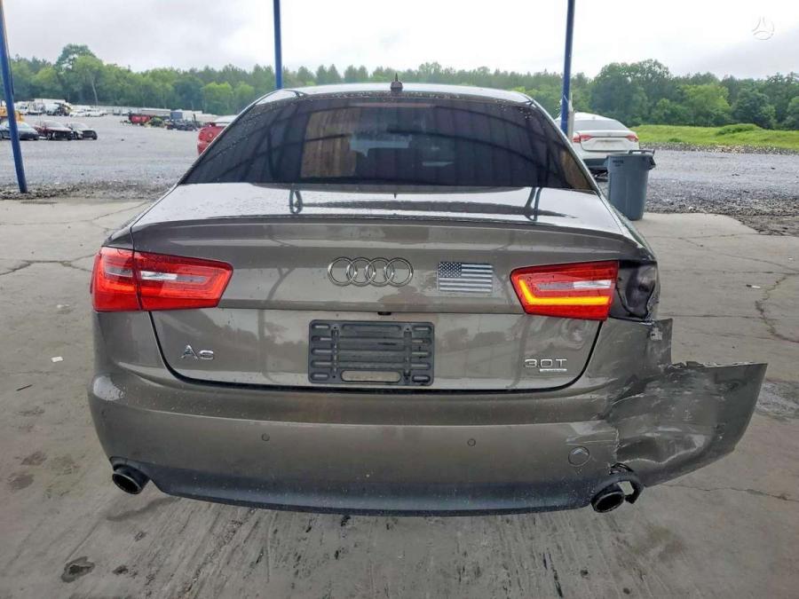 Brown Audi A6 2012 in Klaipeda, with an engine capacity of 3.00 L and mileage of 250 thousand km for 4800 €, photo 6 on AUTOMOTO.COM.LV