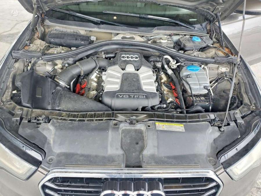 Brown Audi A6 2012 in Klaipeda, with an engine capacity of 3.00 L and mileage of 250 thousand km for 4800 €, photo 11 on AUTOMOTO.COM.LV