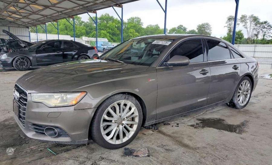 Brown Audi A6 2012 in Klaipeda, with an engine capacity of 3.00 L and mileage of 250 thousand km for 4800 €, photo 12 on AUTOMOTO.COM.LV