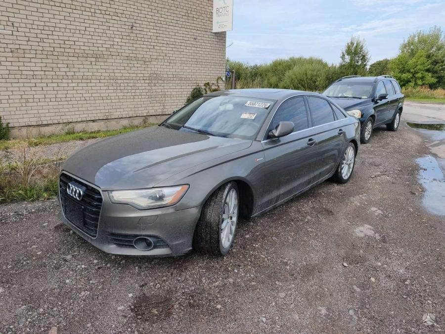 Brown Audi A6 2012 in Klaipeda, with an engine capacity of 3.00 L and mileage of 250 thousand km for 4800 €, photo 13 on AUTOMOTO.COM.LV