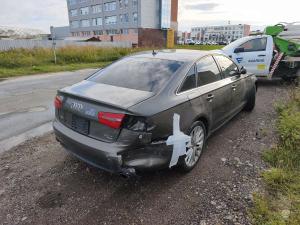 Brown Audi A6 2012 in Klaipeda, with an engine capacity of 3.00 L and mileage of 250 thousand km for 4800 €, photo 16 on AUTOMOTO.COM.LV