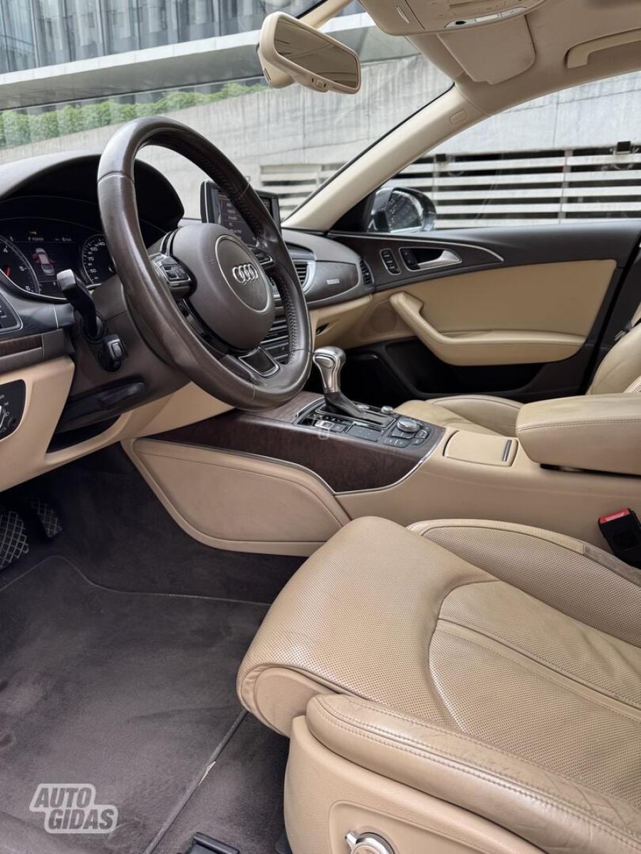Brown Audi A6 2012 in Vilnius, with an engine capacity of 3.00 L and mileage of 220 thousand km for 7500 €, photo 22 on AUTOMOTO.COM.LV