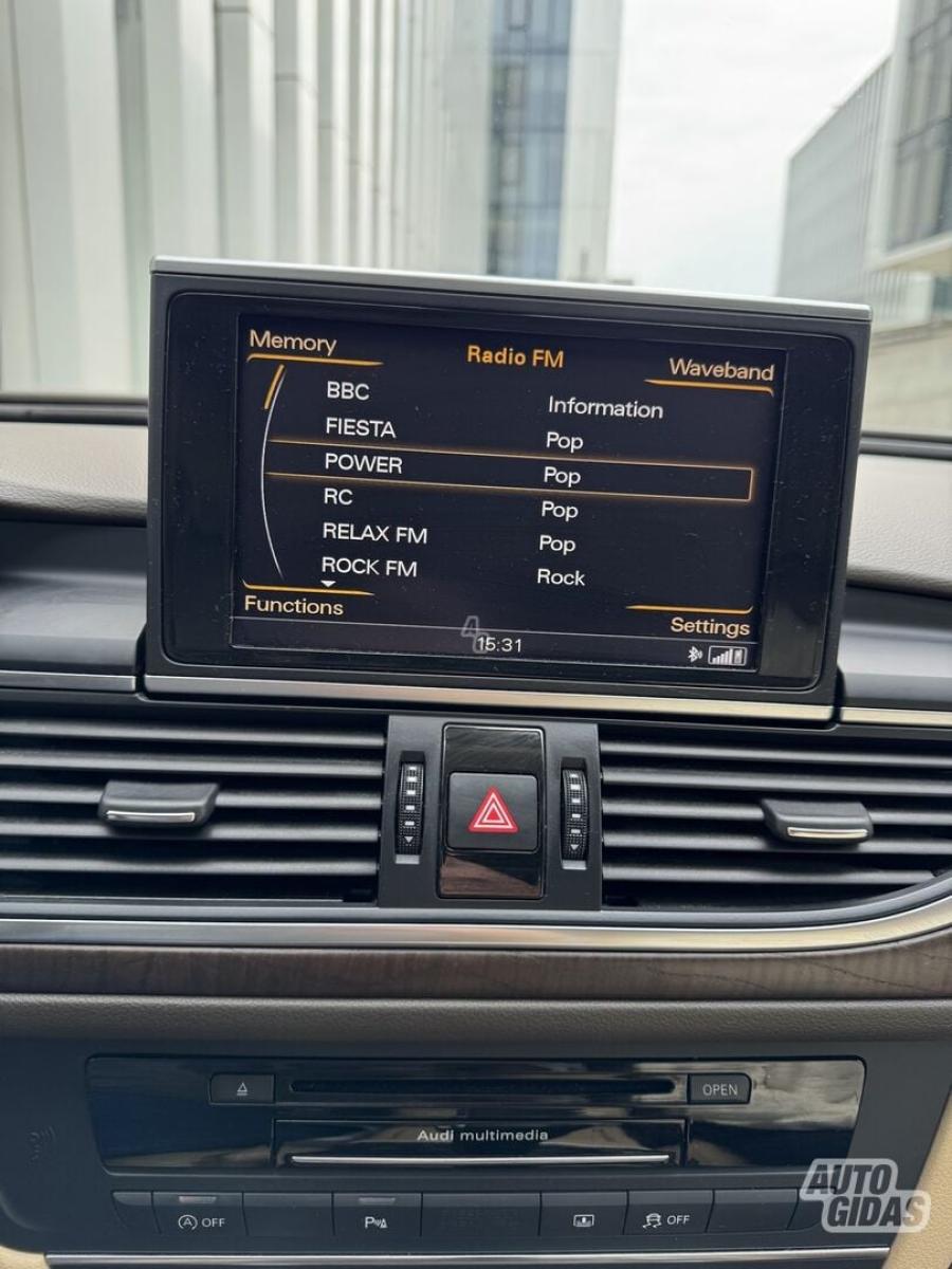 Brown Audi A6 2012 in Vilnius, with an engine capacity of 3.00 L and mileage of 220 thousand km for 7500 €, photo 27 on AUTOMOTO.COM.LV